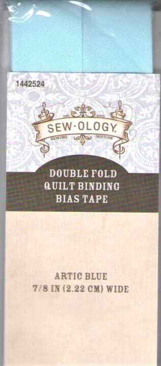 SEW-OLOGY DOUBLE FOLD BIAS TAPE - 7/8 INCH - 3 YRDS - SHIP DISCOUNT ...