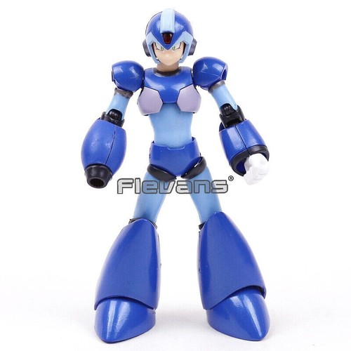 New SHF Rockman MegaMan X Action Figure Blue VER Box Set Figurine Model ...