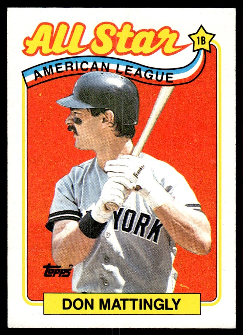 1989 Topps Baseball Card Don Mattingly New York Yankees #397 | eBay