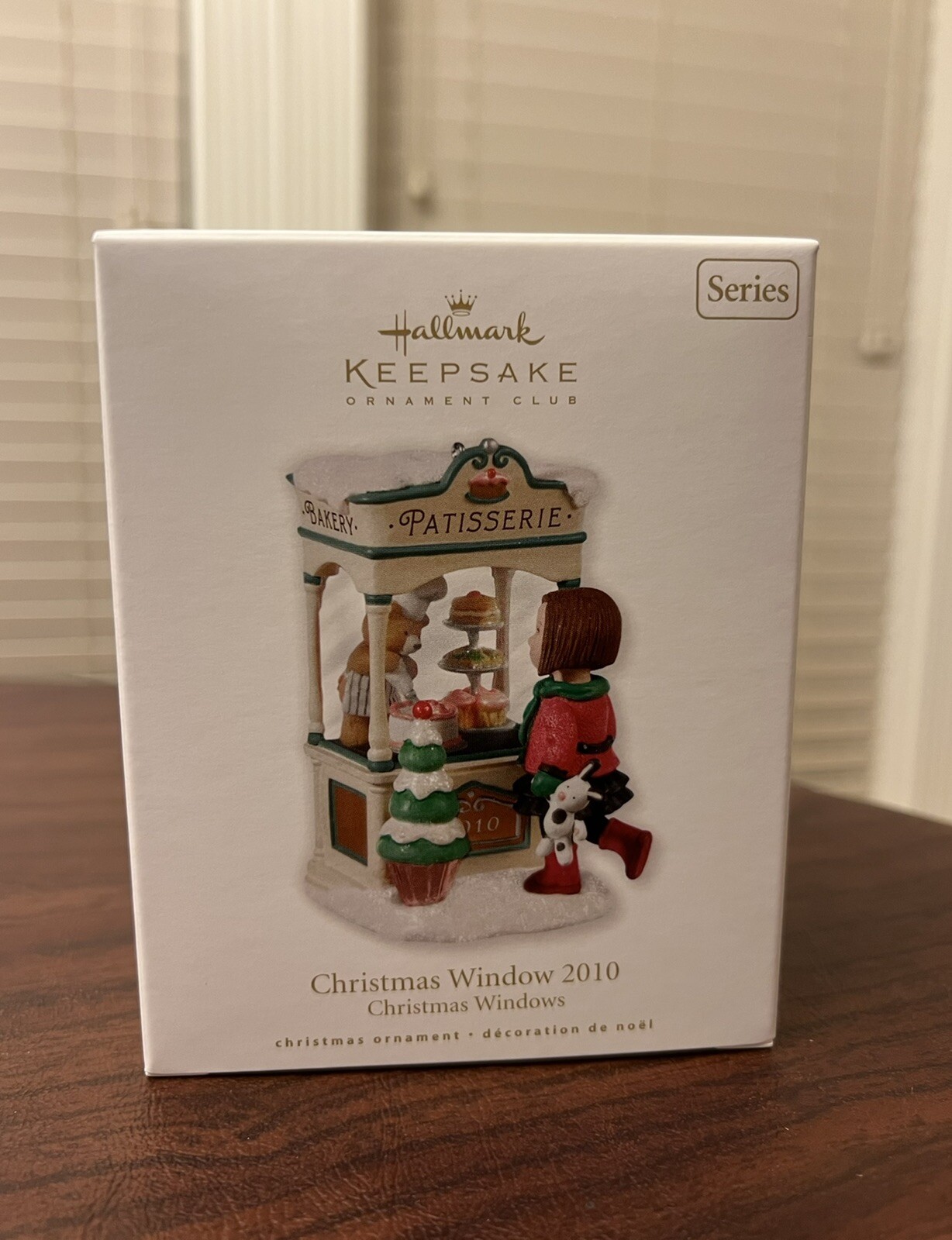 NEW- Hallmark Keepsake Ornament Club “Christmas Window 2010” Patisserie ...