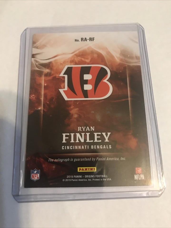 2019 ORGINS AUTO AUTOGRAPH RYAN FINLEY ROOKIE CARD BENGALS | eBay