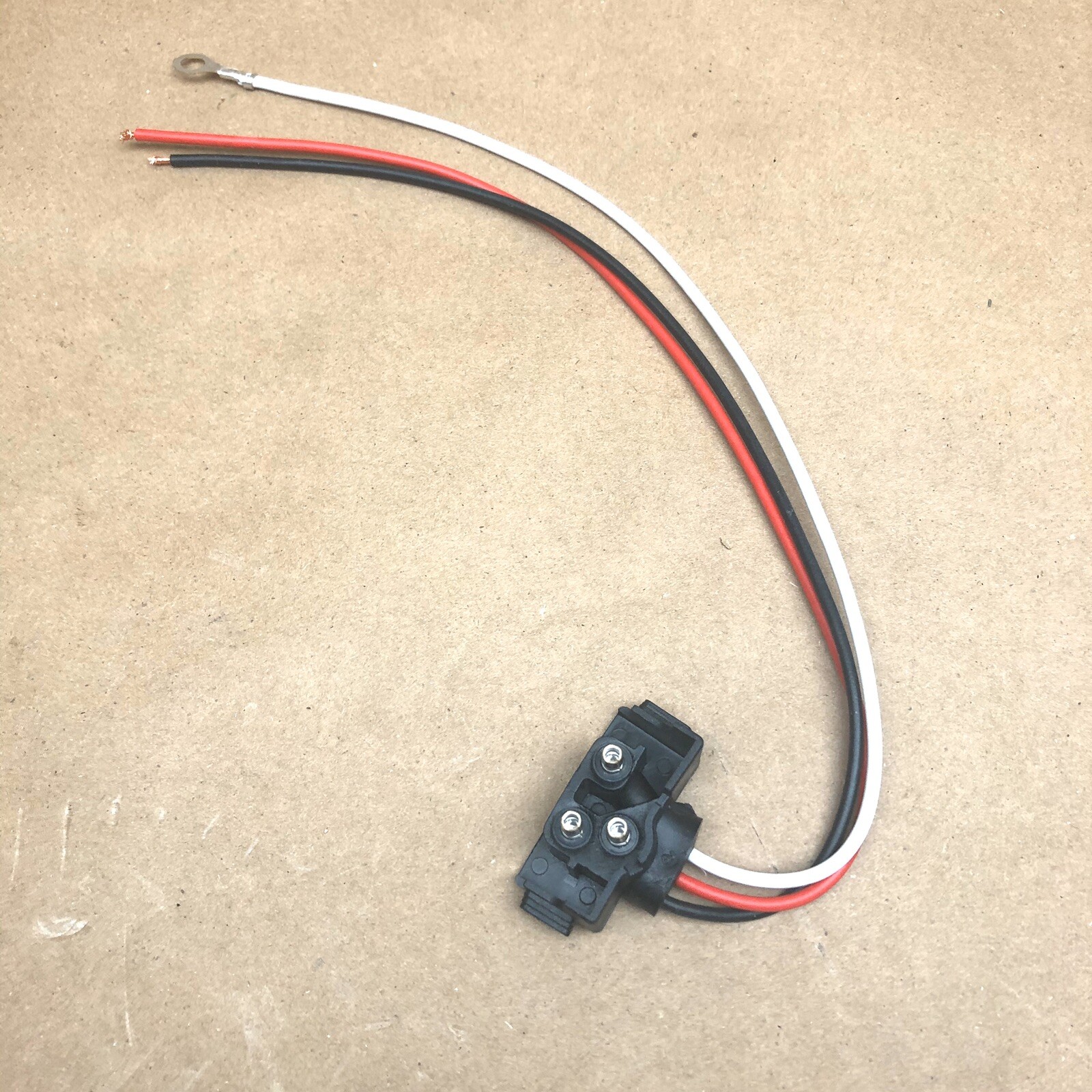 QTYS 10 LED 53876 2X3 PRONG TRAILER TRUCK LIGHT PIGTAIL FOR SEALED STOP ...