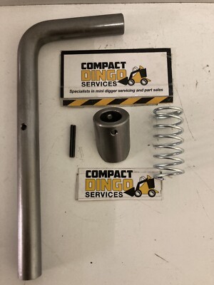 Dingo Locking Pin Bevel Block & Spring Kit Suit Dingo / Wacker Mount ...