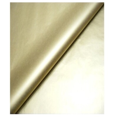 PREMIUM Metallic Gold Tissue Paper Ream 750x500mm, 240 Sheets - ACID ...