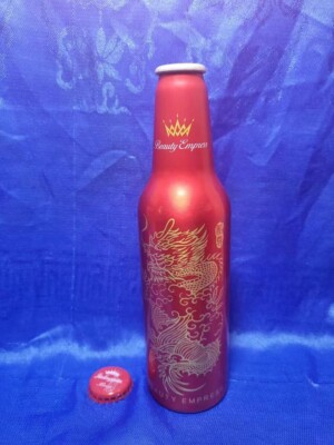 China 2022 CHERO beer BEAUTY EMPRESS dragon Aluminum bottle empty 275ml ...
