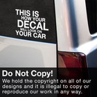 6.5" DEAD BODY OUTLINE vinyl decal car window laptop sticker - forensic ...