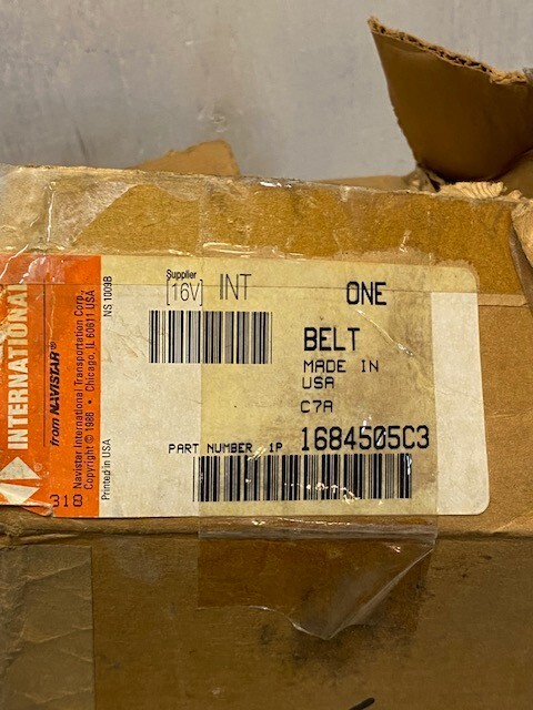 International Navistar Truck Safety 1684505C3 Seat Belt 3 Point Rls80 ...