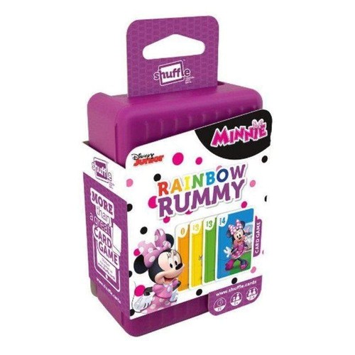 Rainbow Rummy - Disney Minnie Mouse (Shuffle Card Game) 5411068035227 ...