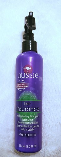 Aussie Hair Insurance Heat Protecting Shine Spray - 8.5 Fl Oz ...