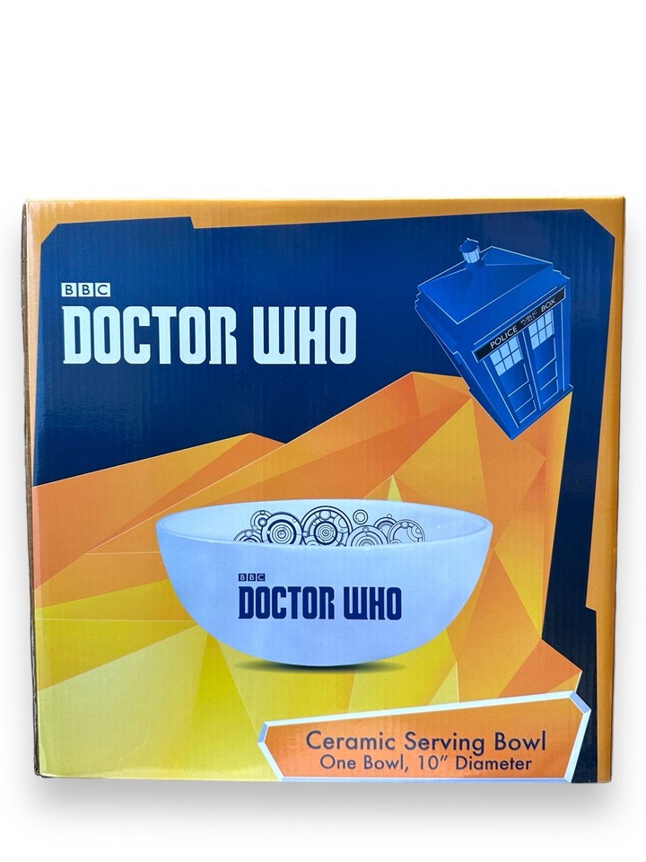 Doctor Who Ceramic Serving Bowl Vandor | eBay