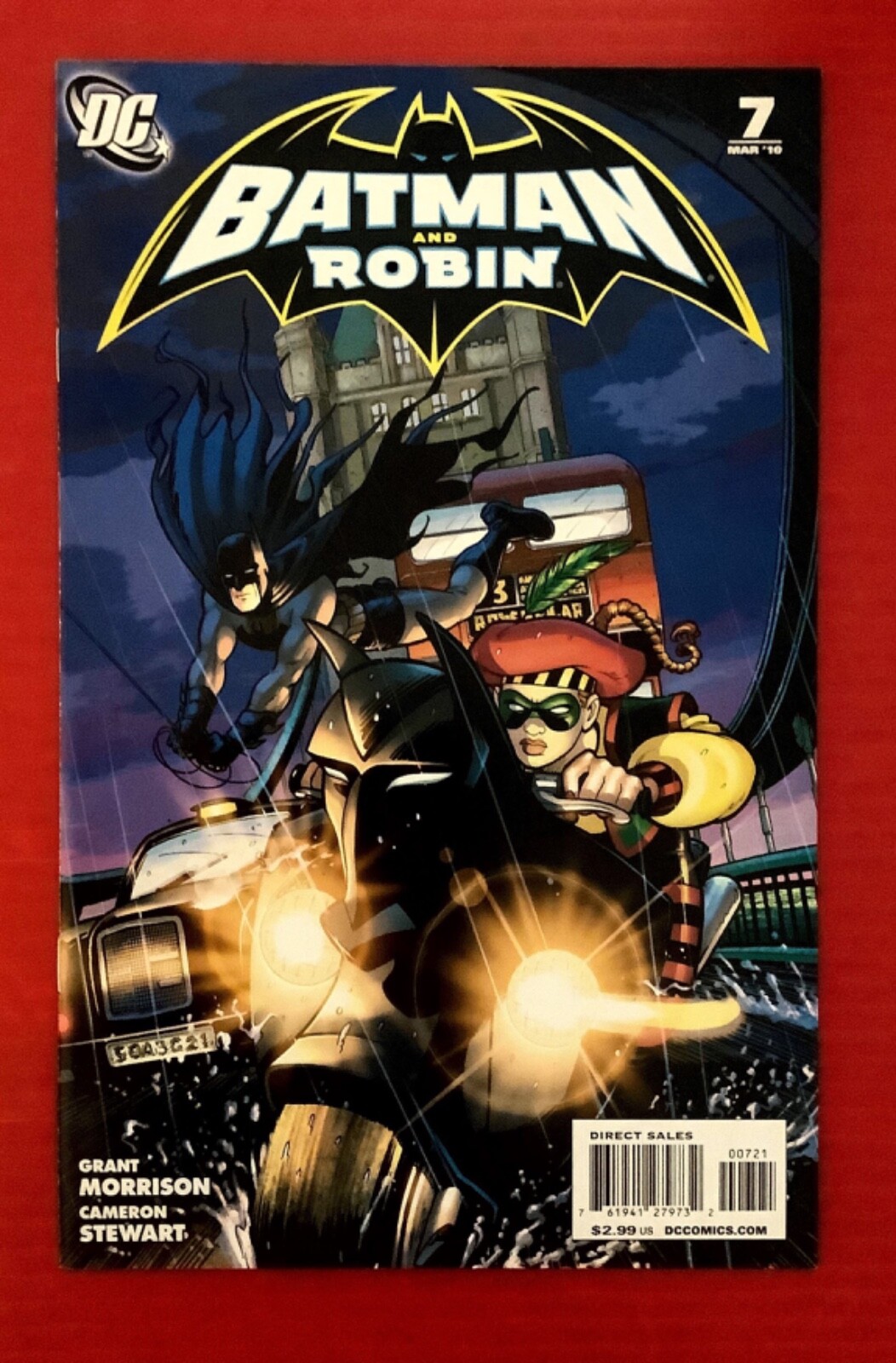 BATMAN AND ROBIN #7 VARIANT COVER NEAR MINT BUY TODAY | eBay