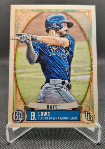 2021 Topps Gypsy Queen #203 Brandon Lowe Tampa Bay Rays baseball card ...
