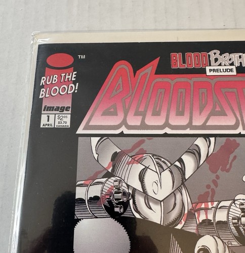 Vintage April 1993 Bloodstrike Image #1 Comic Book EX-MT Rub The Blood ...
