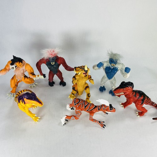 Lot of 7 ATARI Primal Rage Figures 1997 Slashfang Chaos Armadon ...