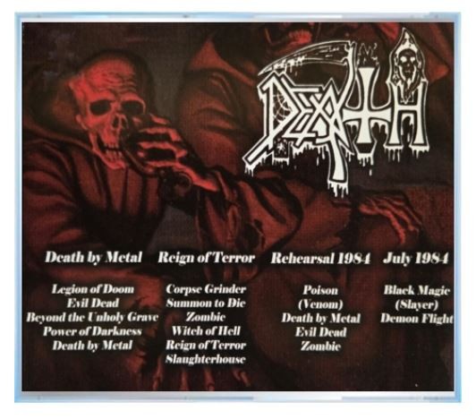 Death - demos collection 1 cd metal 80s Hellhammer Venom Autopsy ...