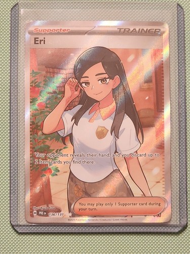 Eri - Pokemon Prismatic Evolutions 136/131 - Full Art Trainer - NM | eBay