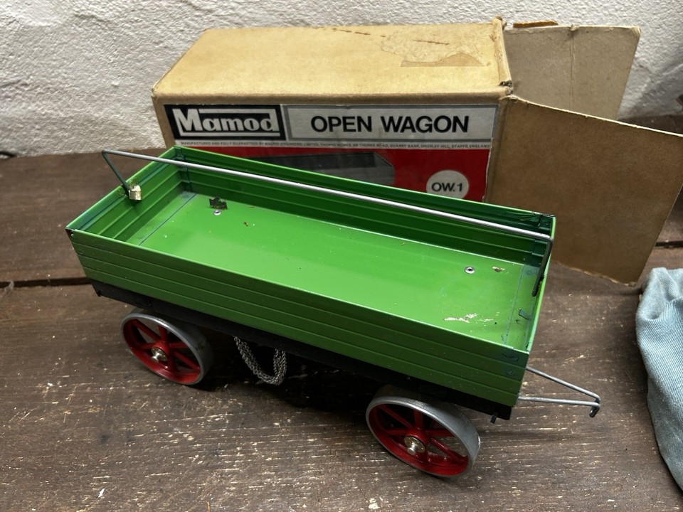 Live Steam Mamod OW1 Open Wagon Modified Model Engine Accessory | eBay UK