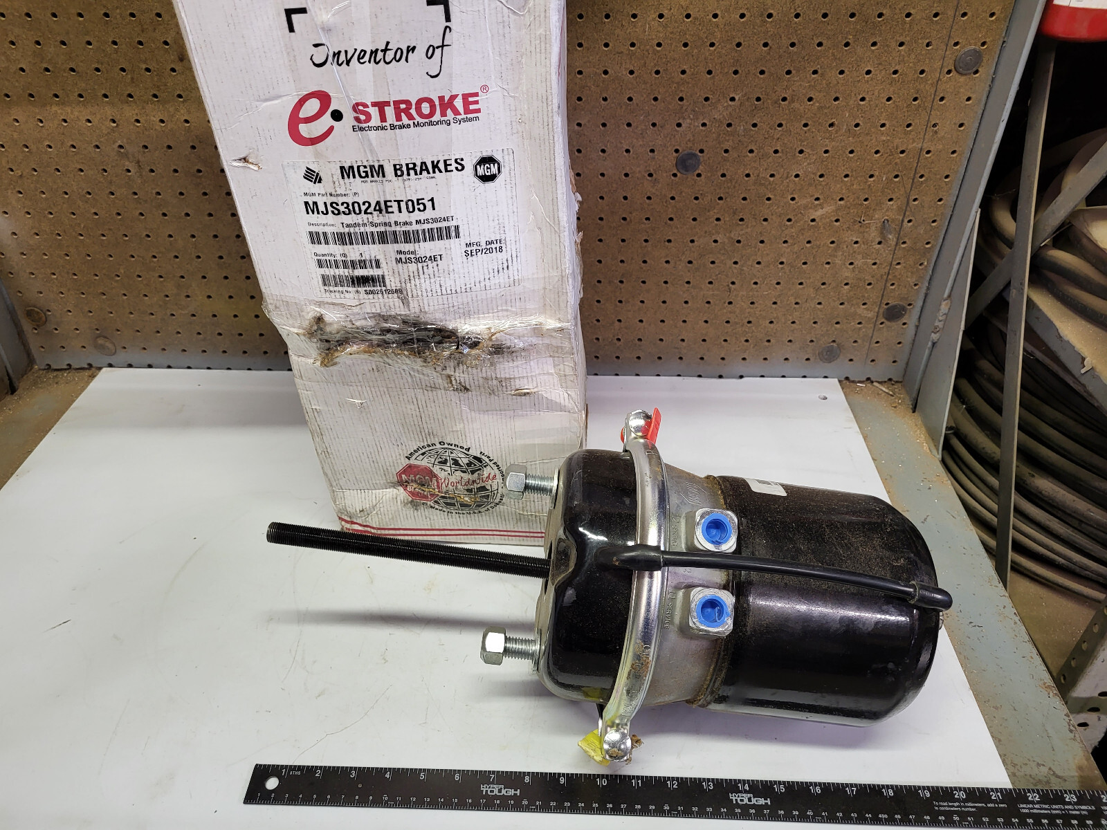 30/24L Long Stroke Spring Brake Chamber MGM MJS3024ET051 Ref ...