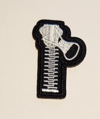 ZIP ZIPPER Harley Davidson Motorcycle Vest Embroidered Patches Iron Sew ...