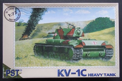 KV-1C Soviet Heavy Tank 1/72 PST Model Kit 72035 | eBay