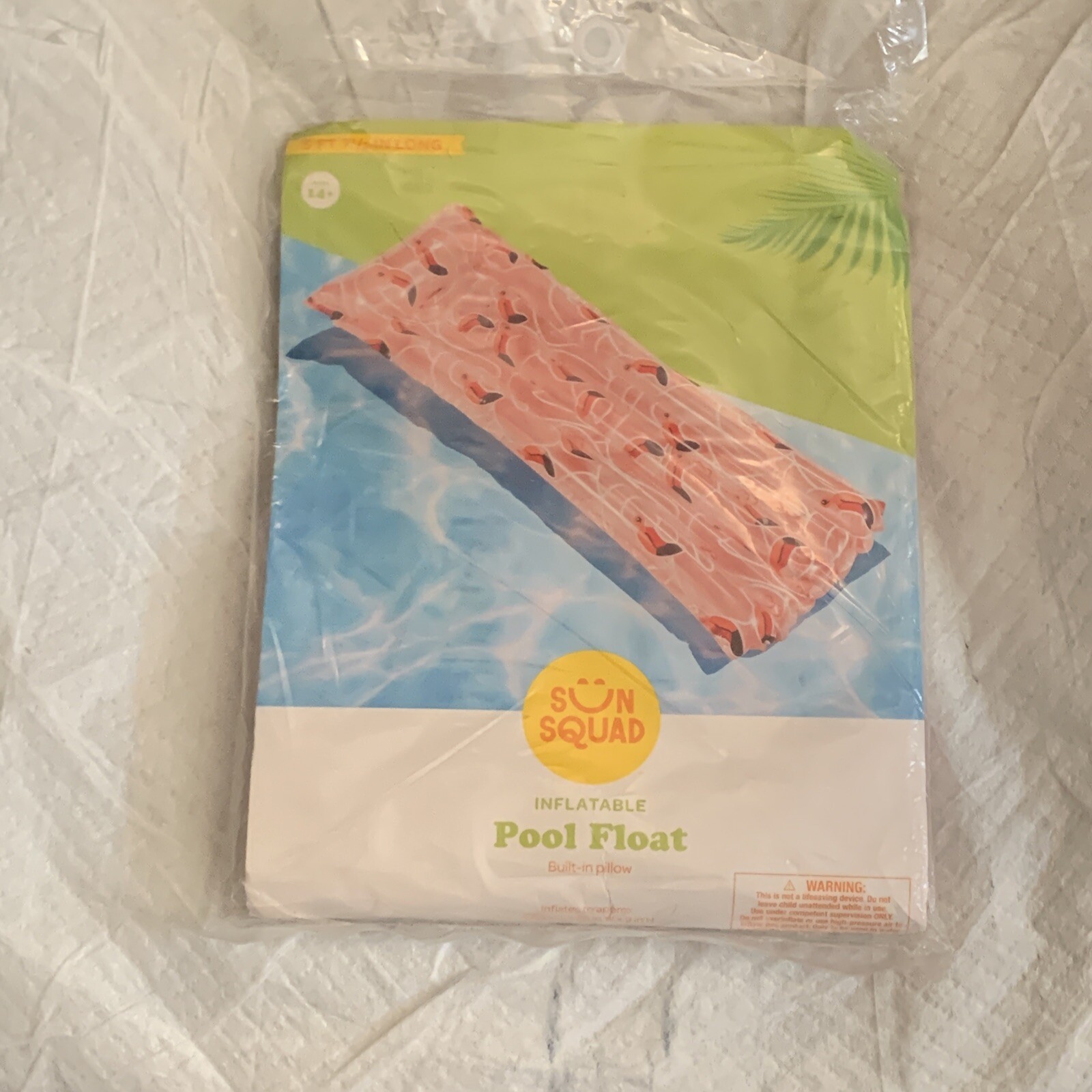 Sun Squad Inflatable Pool Float (5 FT 7 1/2 Long | eBay