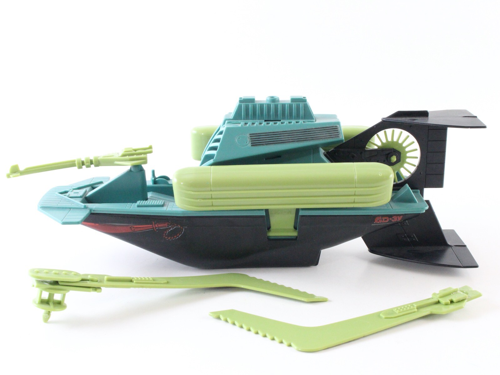 Cobra Dreadnok SwampFire Helicopter Boat Vintage GI JOE ARAH 3.75” w ...