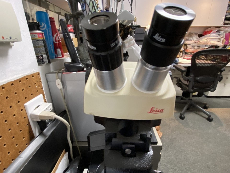 Leica Stereo Zoom 6 Binocular Microscope -GIA Leica Optics | eBay