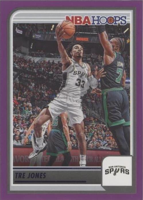 2023-24 Panini NBA Hoops - Tre Jones #168 Purple for sale online | eBay