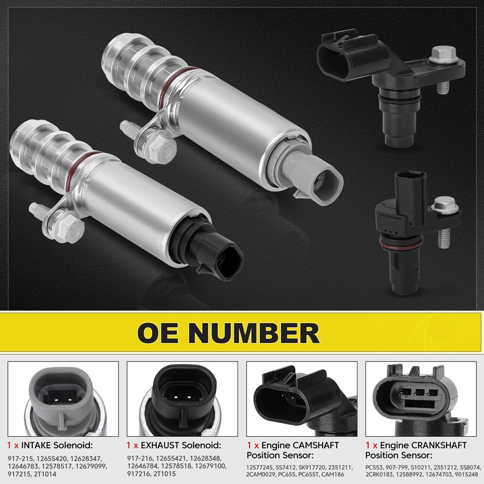 Camshaft Position Actuator Solenoid Valve 1265542 For Chevrolet Equinox ...