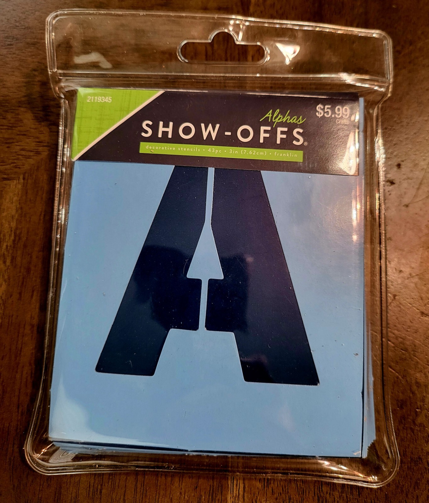 Alphas Show Offs 43 Piece Set Of Decorative Letter Stencils | eBay