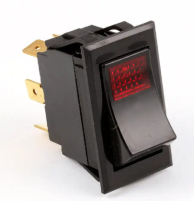 Garland 1148 R Rocker Switch, Power, Red Lighted, 250V, Fits MCOE5L ...