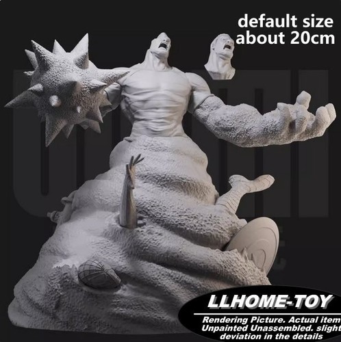 Anime Sandman Meteor hammer Resin 3D Print GK Figure DIY Model ...