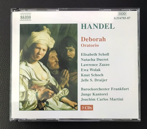 Handel: Deborah: Joachim Carlos Martini, Barockorchester Frankfurt ...