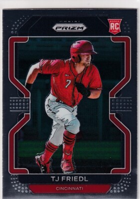2022 PRIZM BASEBALL RC TJ FRIEDL CINCINNATI REDS ROOKIE (AA)-541 | eBay