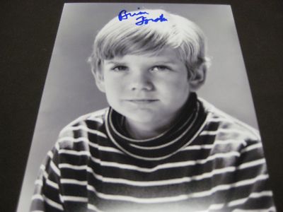 THE PARTRIDGE FAMILIES CHRIS, BRIAN FORSTER AUTOGRAPHED 8X10 PHOTO W ...