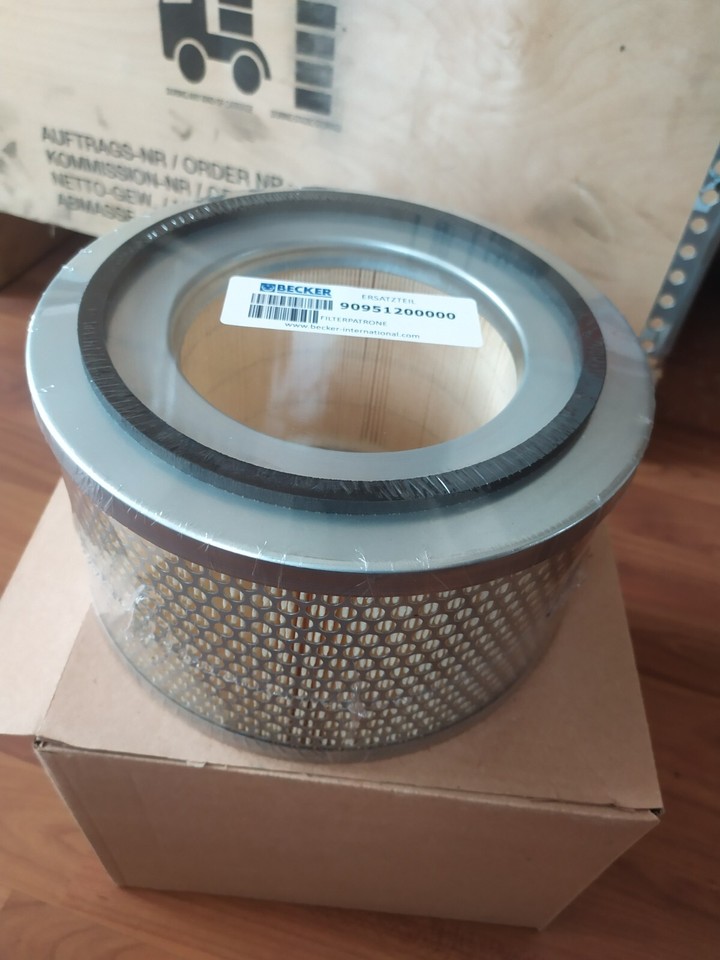 Becker Air Filter P/N 90951200000. 909512. Free shipping | eBay