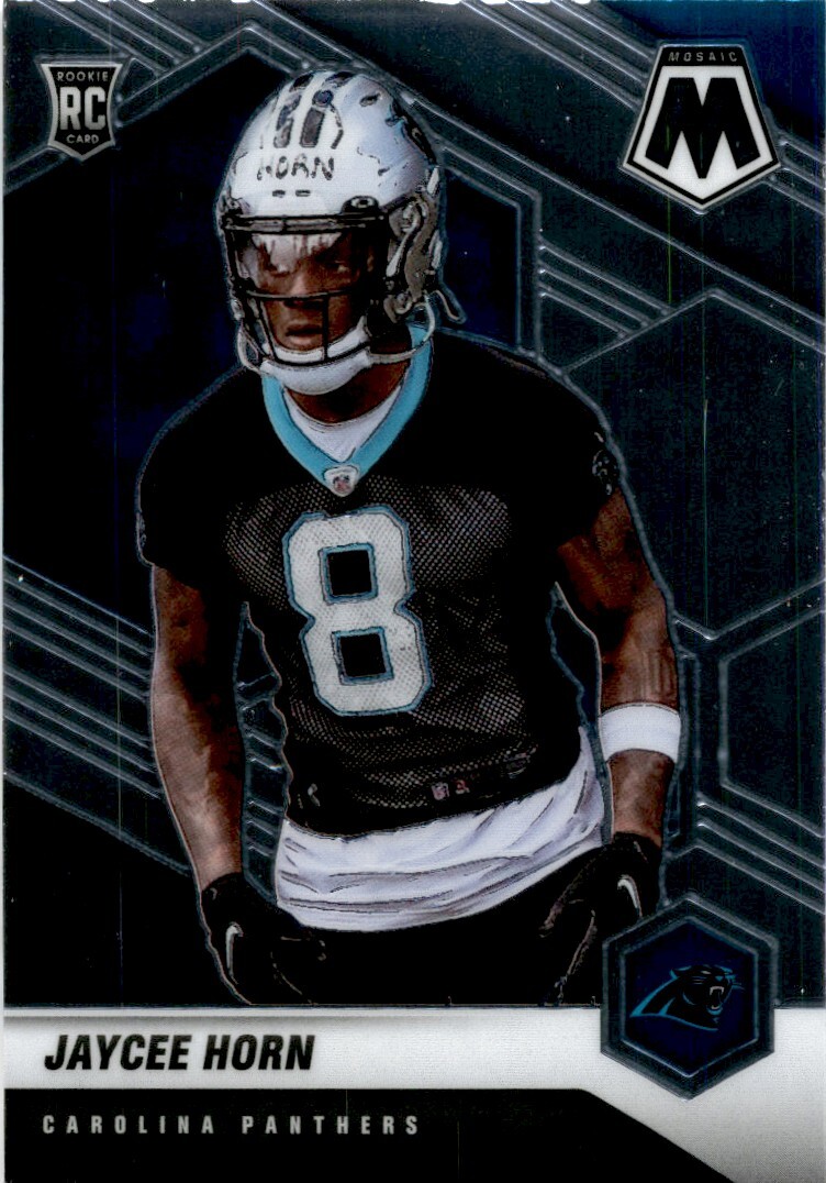 2021 Panini Mosaic Jaycee Horn Rookie Carolina Panthers #343 | eBay
