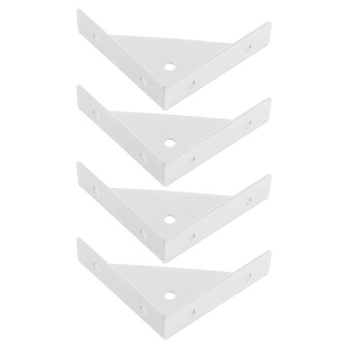 4 Pcs Fixed Bracket Angle Bed Brackets Triangular Fastening Desk ...