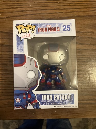 Funko Pop! Marvel - Iron Patriot #25 (Vaulted) | eBay
