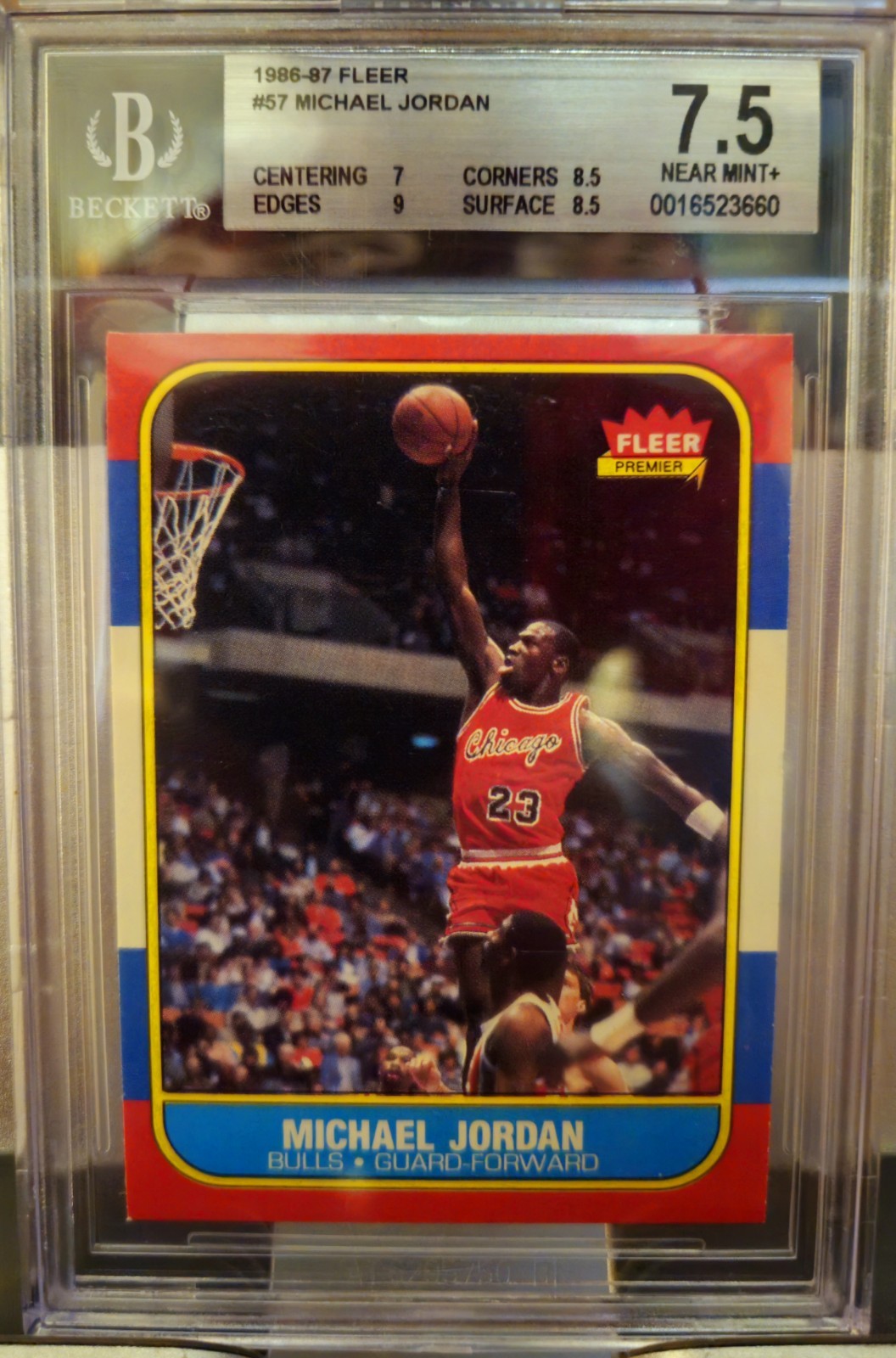 Michael Jordan Rookie Card Value Soaring - 1986-87 Fleer