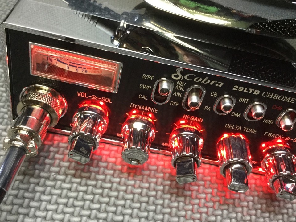 Cobra 29 Chrome - Red Light edition - PERFORMANCE TUNE + RECEIVE ...