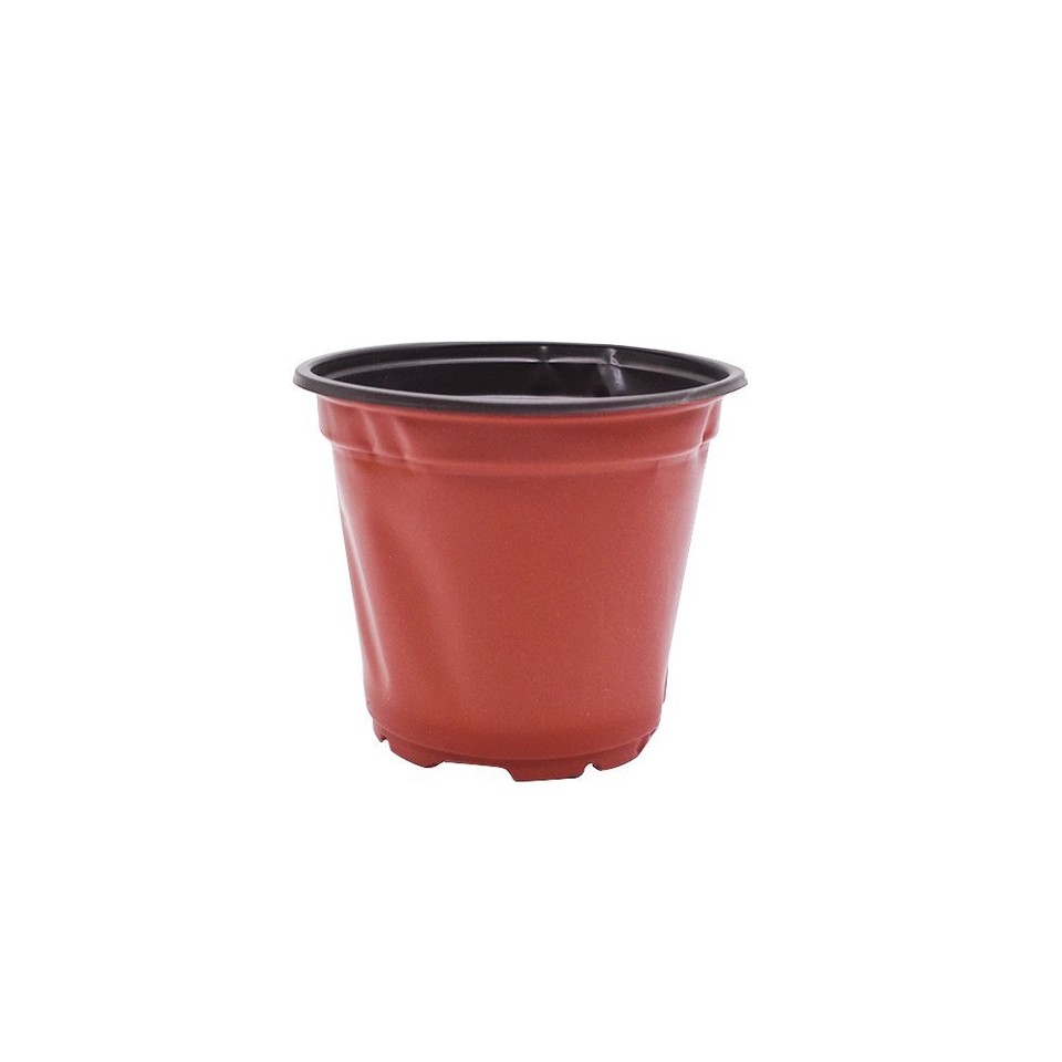 100PCS Plastic Plant Flower Pots Nursery Seedlings Pot Plant For Home ...