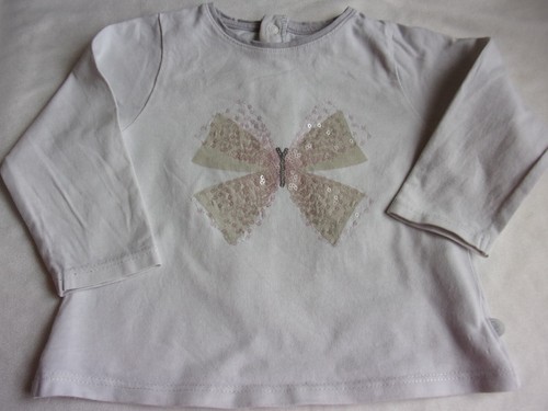 Réf.288 Bébé Fille T-SHIRT manche longue fantaisie Marque OBAÏBI 12 ...