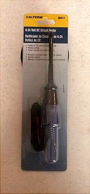 Calterm 6-24 Volt DC Circuit Tester -New #66317 | eBay