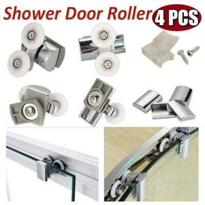 23MM Twins Shower Screen Door Rollers Runners Wheels Top&Bottom ...