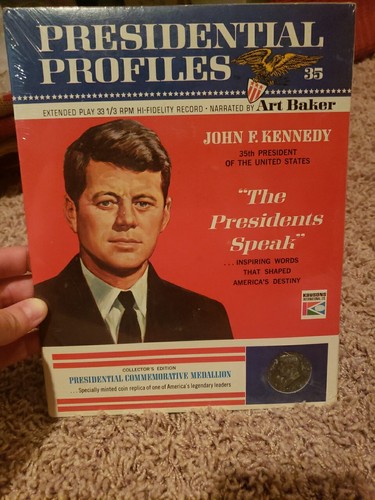 Presidential Profiles John F. Kennedy Record Set SEALED With ...