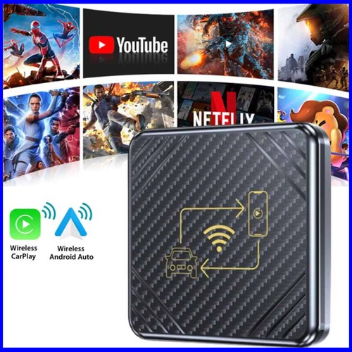 Wireless CarPlay & Android Auto AI Box Adapter 2in1 Plug&Play for OEM ...