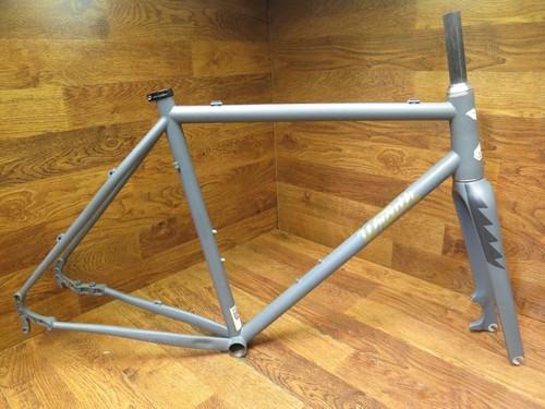 NOS WRAITH PAYCHECK COLUMBUS STEEL WHISKEY No. 9 FORK CYCLOCROSS FRAME ...