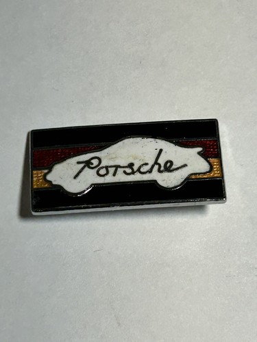 Vintage PORSCHE German Automobile Company Enamel Lapel Pin **READ | eBay