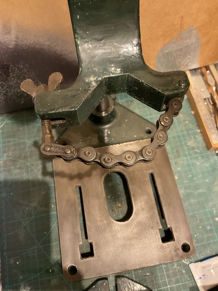 Wolf Vintage Cast Pillar Drill Stand Circa 1950s. | eBay UK